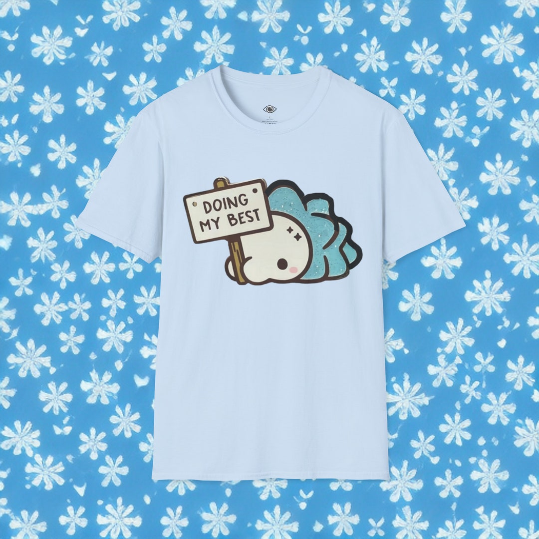 Snom doing My Best Unisex Softstyle T-shirt - Etsy