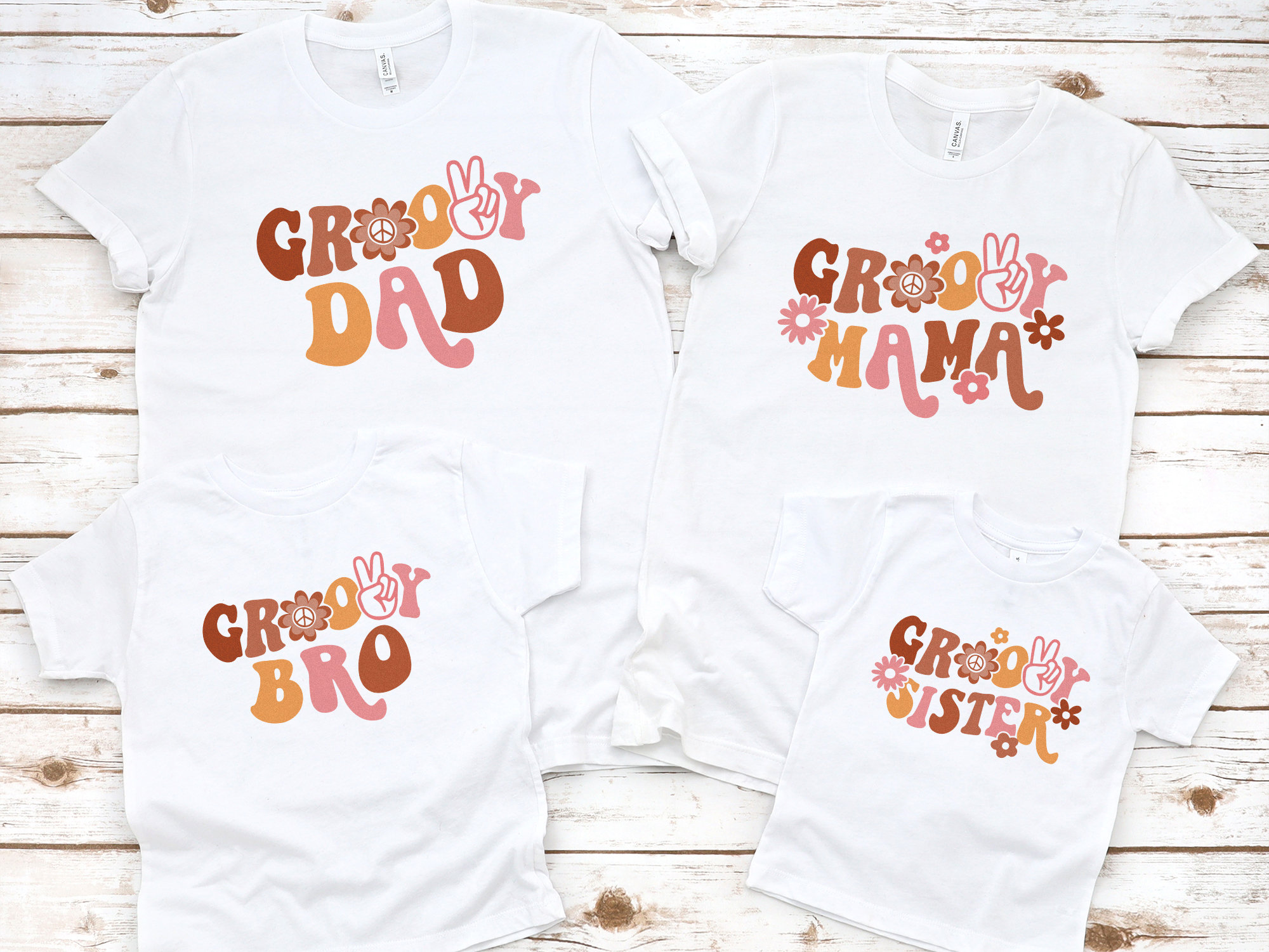 Groovy Matching Family Birthday Shirts, Groovy One Birthday Outfit ...