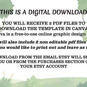 Printable Stationary Paper | Writing Paper | Notecard | Instant ...