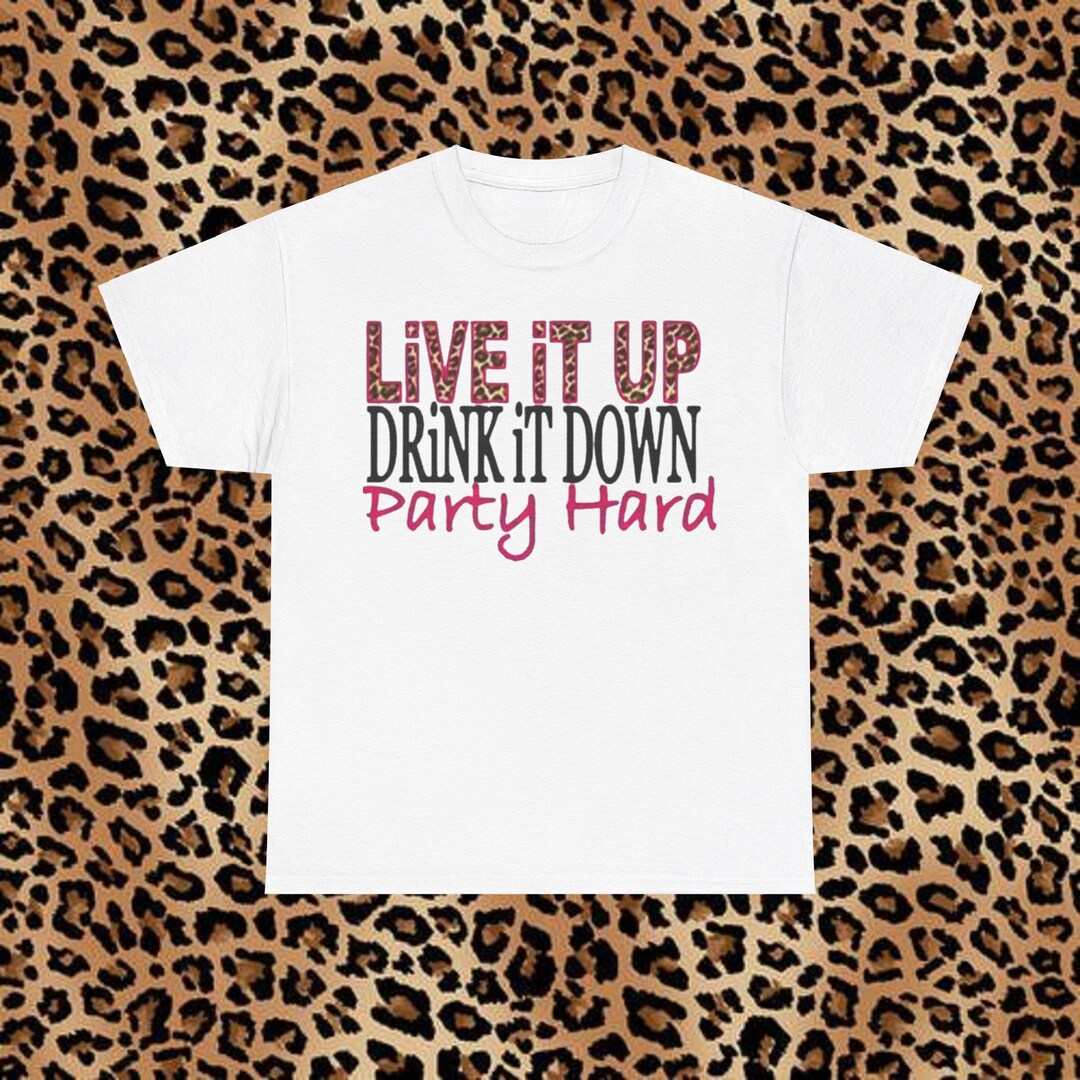 Party Y2K 2000s Leopard Pink Snooki Tee - Etsy