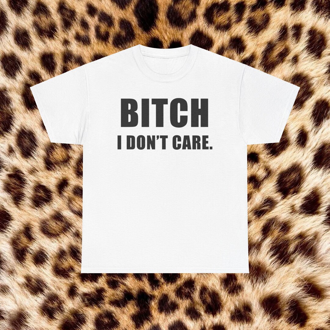 I Don't Care Y2K Funny Slang Early 2000s T-shirt - Etsy