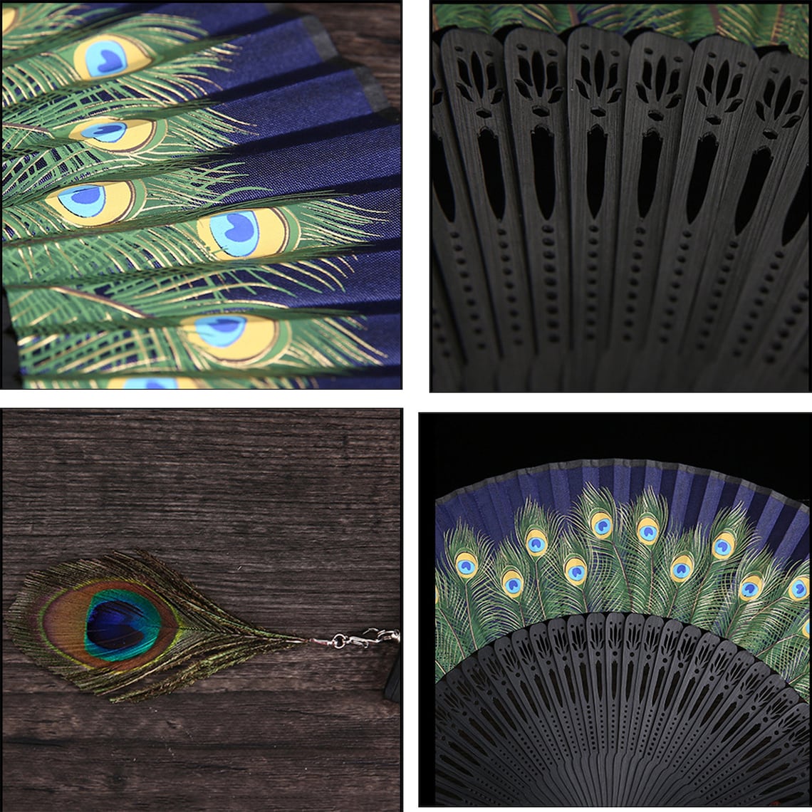 Peacock Printed Hand Fan Antique Red Folding Hand Fan - Etsy