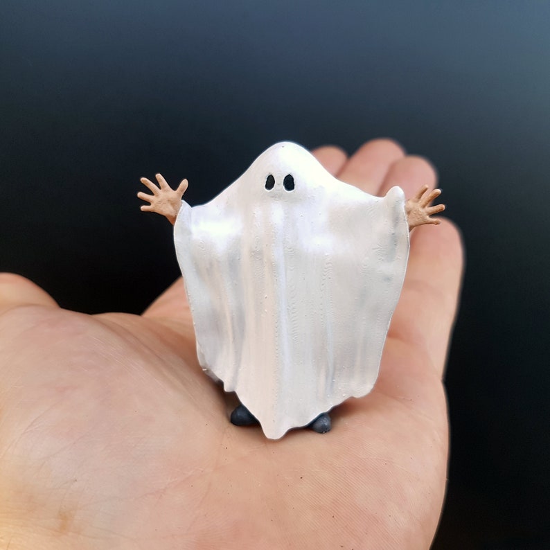 Halloween Cute Ghost - STL for 3D Printing - Digital File - Etsy