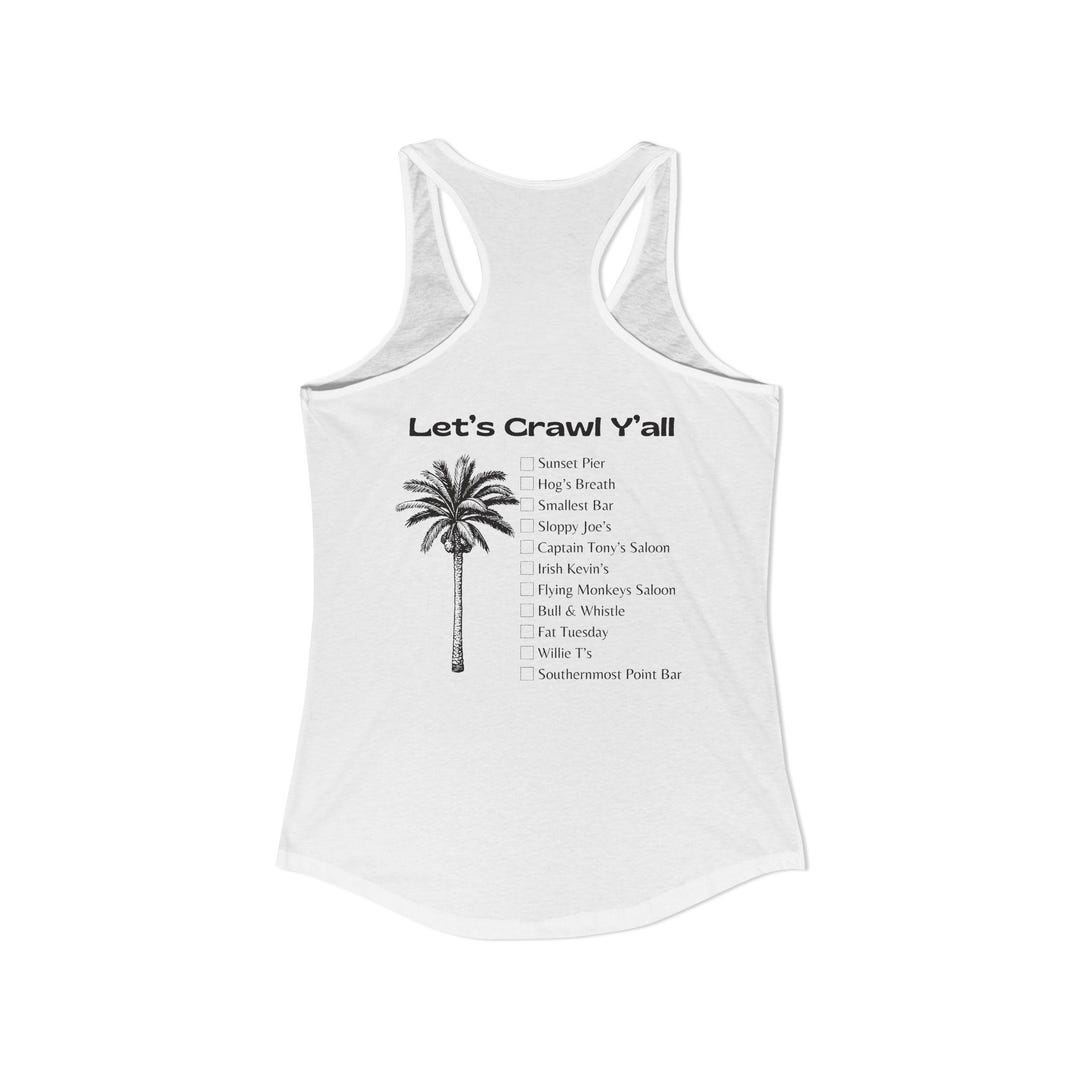 Duval Street Day Drinking Club | Palm Tree | Bar Crawl Tank Top ...