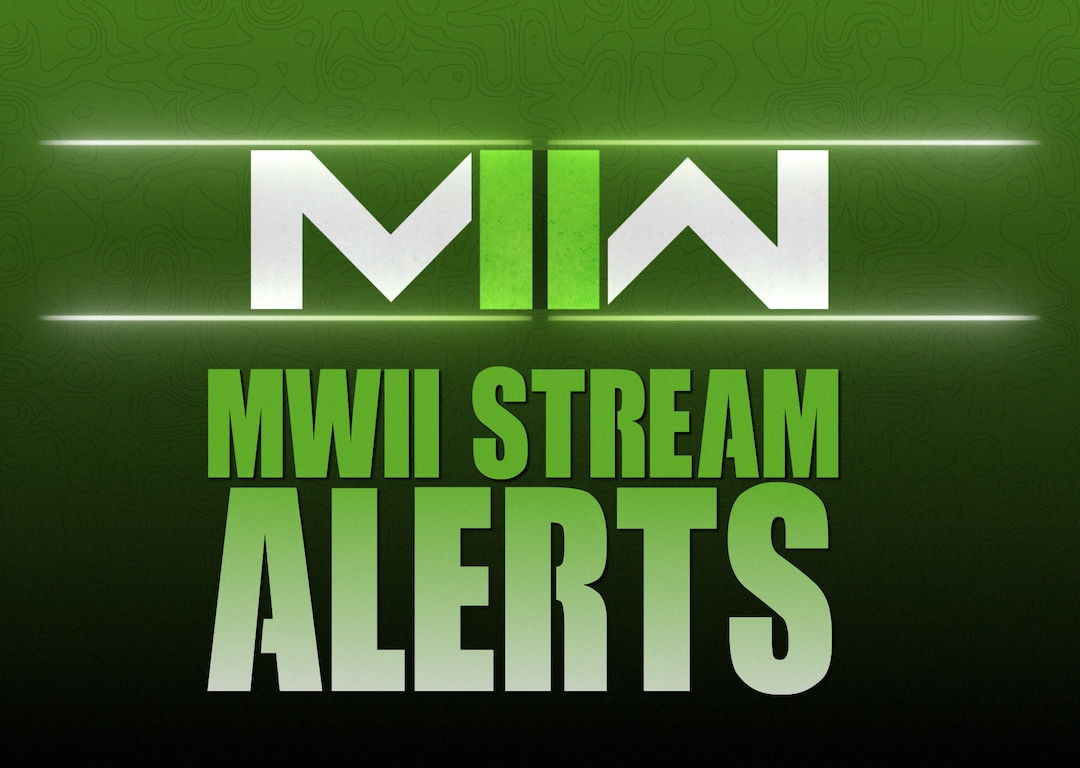 Call of Duty MWII Hype Stream Alerts Streamlabs Alerts Twitch Alerts ...