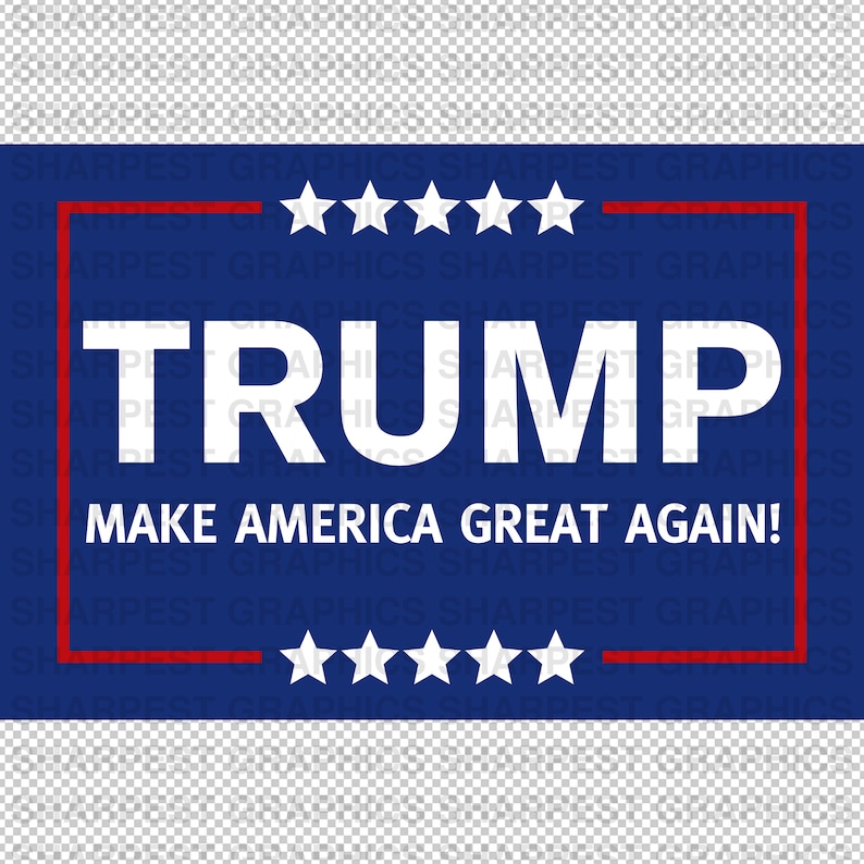 SVG, PNG — Trump Make America Great Again, MAGA, Color, Graphic - Etsy