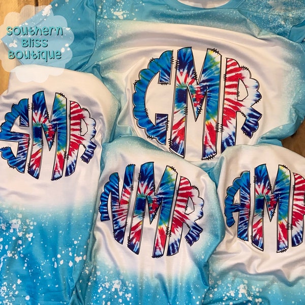 Bleached Monogram Shirt - Etsy