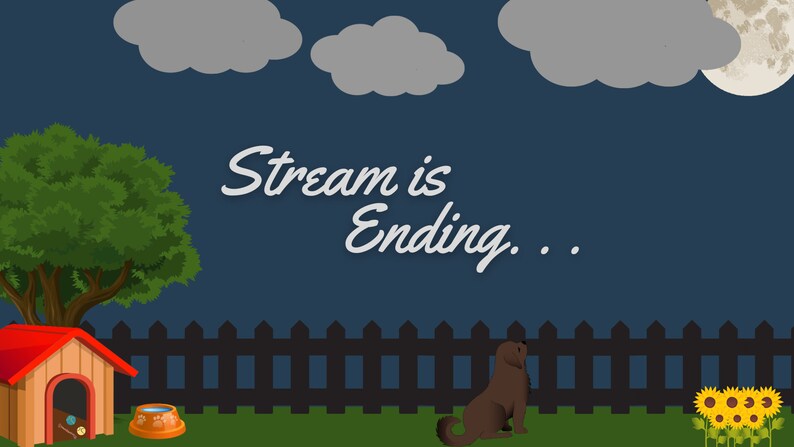 Dog Overlay Stream Overlay Twitch Youtube Streamer - Etsy