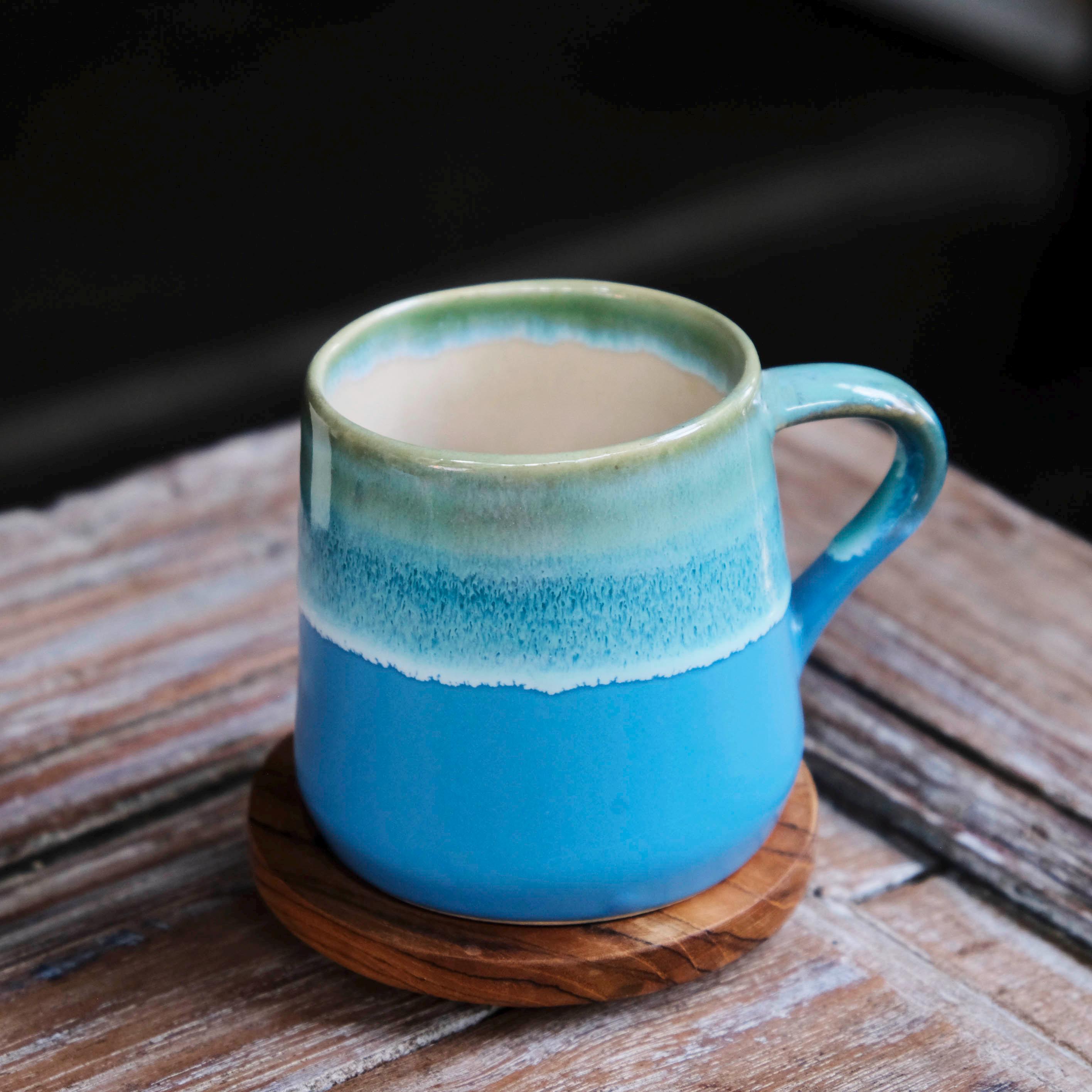 Handmade Mug With Handle, Stoneware Coffee Mug, Personalized Ceramic ...