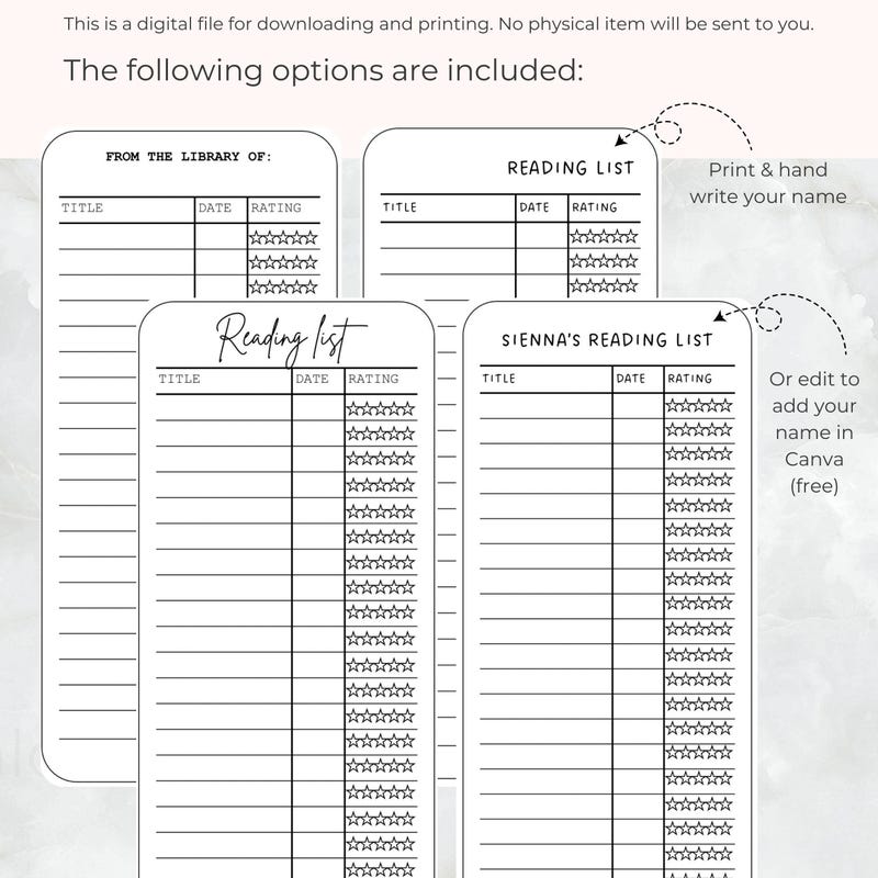 List of Names 2025 - Etsy