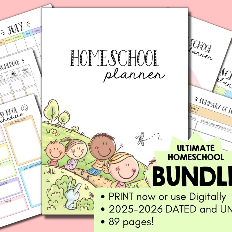 Printable Homeschool - Etsy