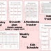 Homeschool Printable Planner 2023 2024 Printable Pink Boho Homeschool ...
