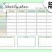 Homeschool Printable Planner 2023 2024 Printable Pink Boho Homeschool ...