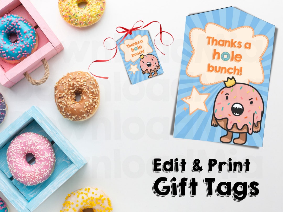 Thank You Gift Tags to Show Appreciation for Teachers, Students ...