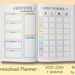 Homeschool Printable Planner 2023 2024 Printable Homeschool Portfolio ...