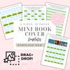 Mini Book Template - Etsy