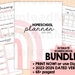 Homeschool Printable Planner 2023 2024 Printable Pink Boho Homeschool ...