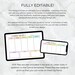 Weekly Homeschool Record Printable Diary Reflection Editable Lesson ...