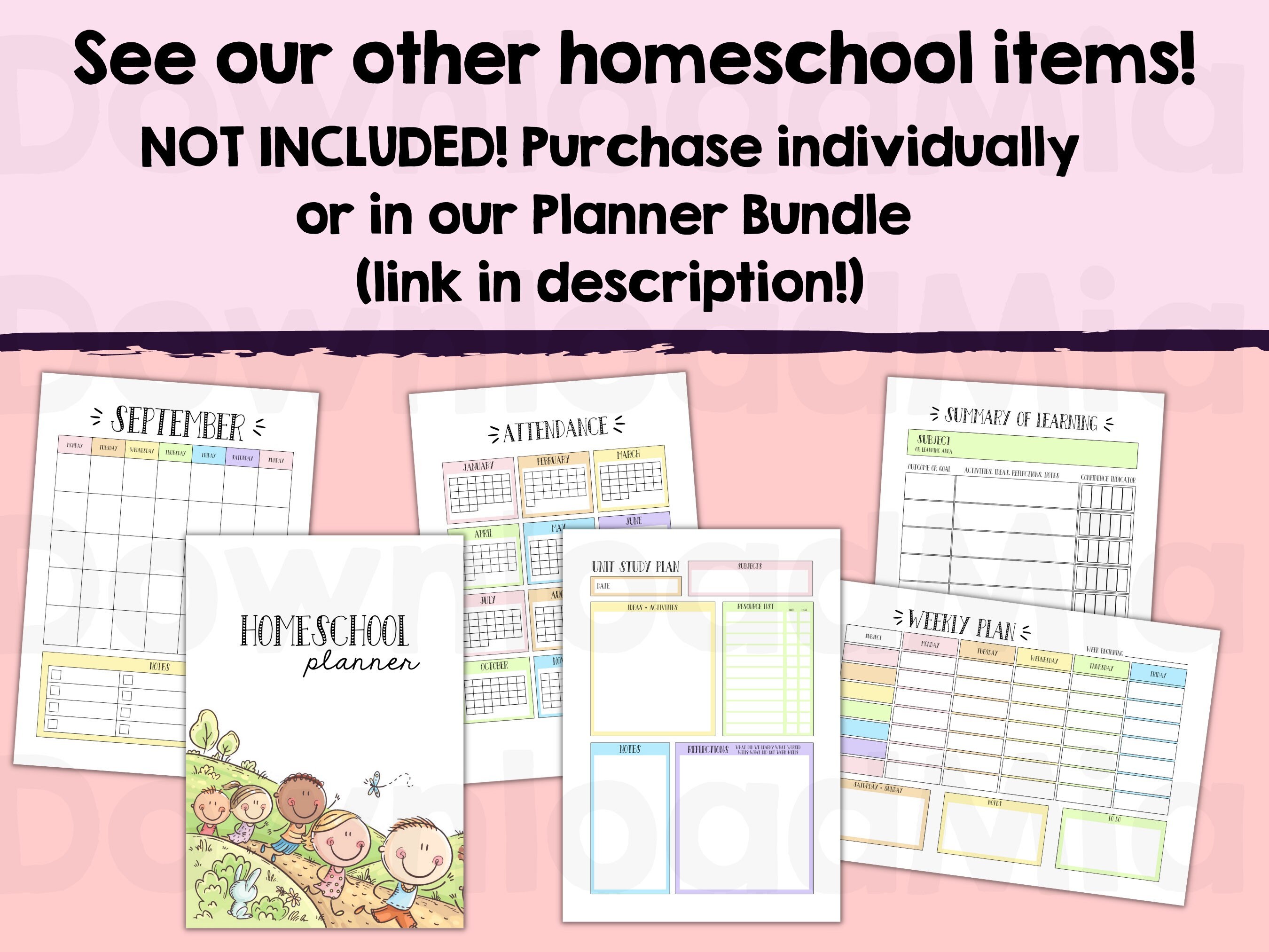 Kids Daily Schedule for Homeschool Responsibility. Planning Jobs ...