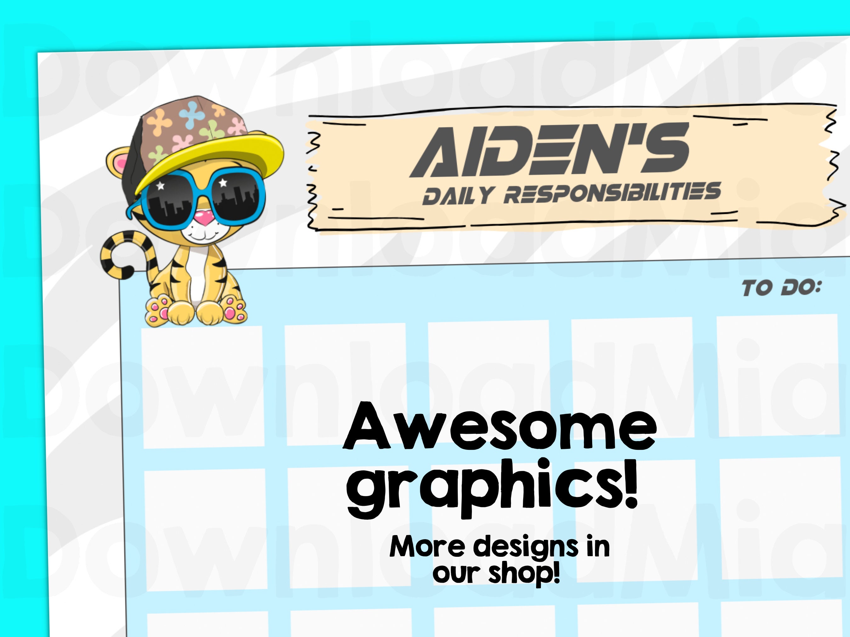 Kids Daily Routine Cards, Routine Chart for Kids, Morning Routine ...