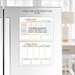 Weekly Homeschool Record Printable Diary Reflection Editable Lesson ...