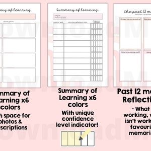 Homeschool Printable Planner 2023 2024 Printable Pink Boho Homeschool ...