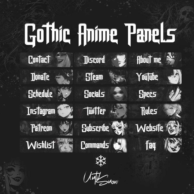 Manga Anime Panels - Etsy