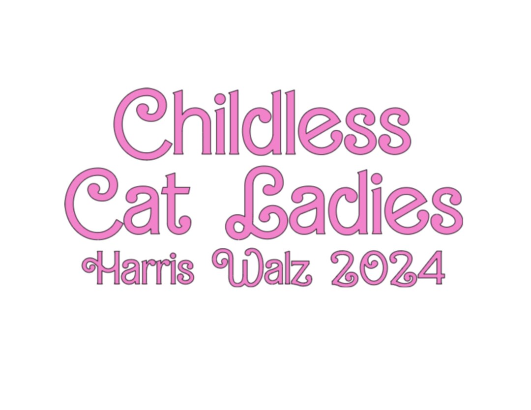 Childless Cat Ladies Vinyl Decal Water Bottle Sticker Car Decal Laptop ...