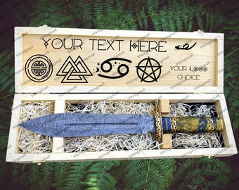 Wooden Dagger Box - Etsy