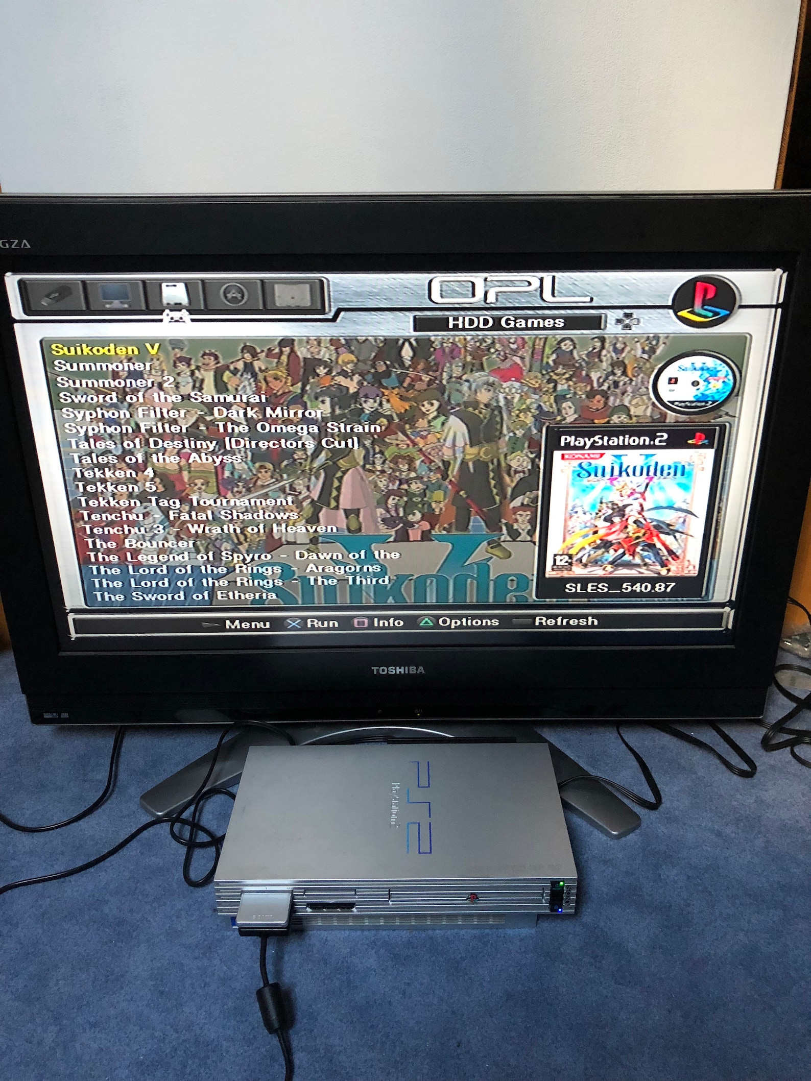 Playstation 2 PS2 2TB HDD FHDB Free Mcboot With 600 Games - Etsy