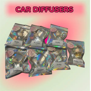 Car Oil Diffuser / Hanging Car Air Fresheners - Etsy