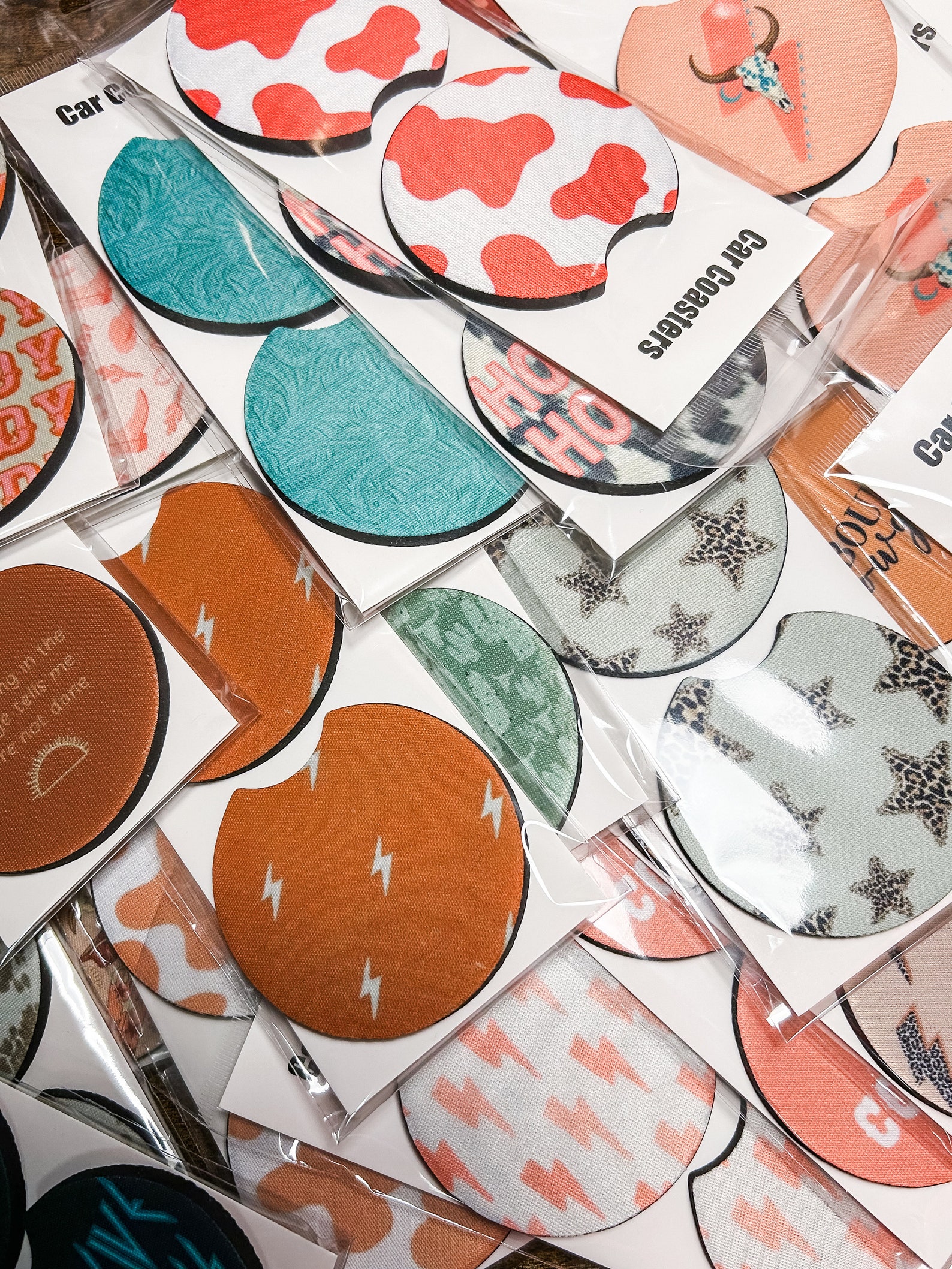 Western Car Coasters OVER 35 DESIGNS - Etsy