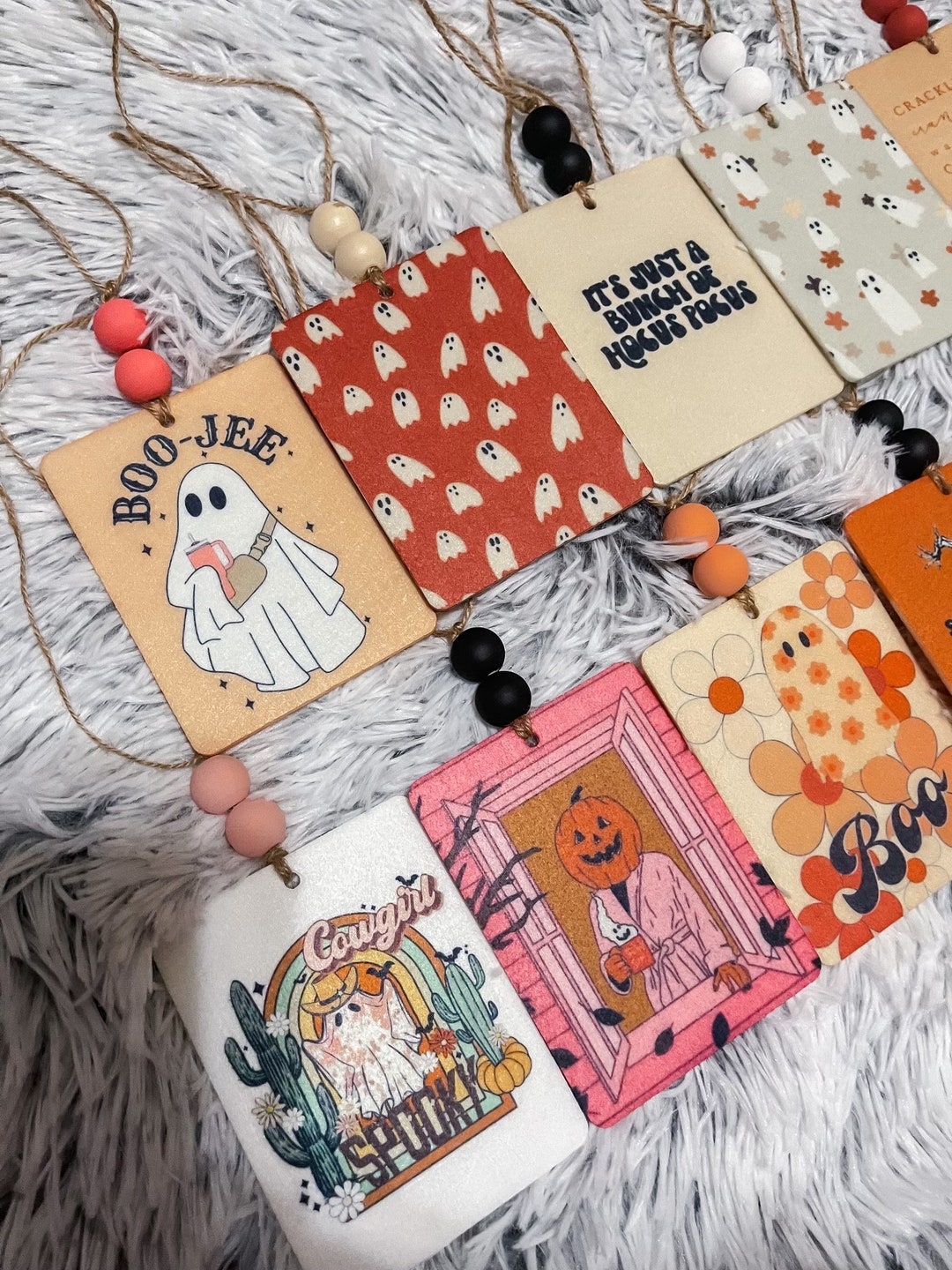 Halloween Spooky Fall Felt Freshies - Etsy