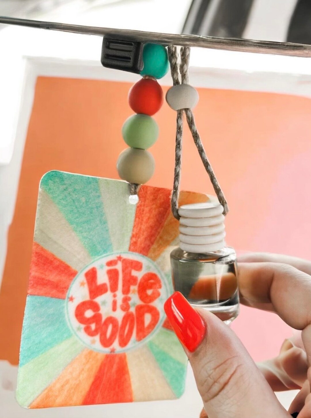 Car Oil Diffuser / Hanging Car Air Fresheners - Etsy