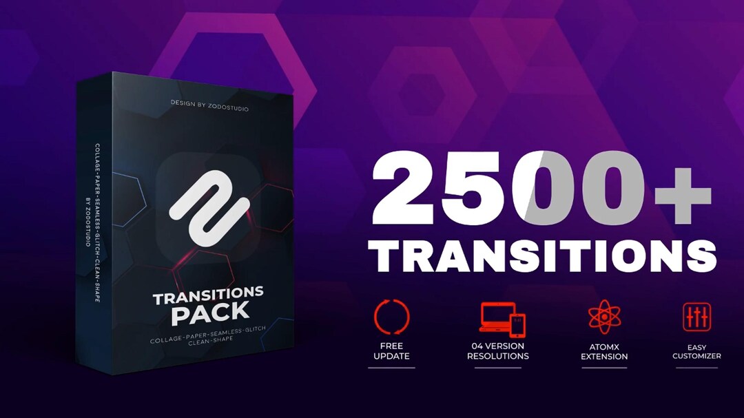 Transitions Toolbox PACK 2500+ After Effects - Etsy