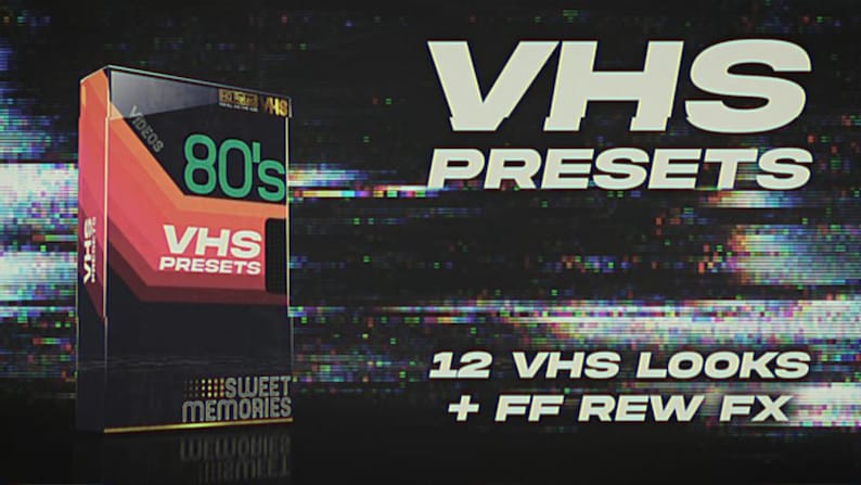 VHS Look Presets Pack for Premiere Pro - Etsy