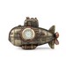 Steampunk Mini Submariner Clock: Handmade Vintage Style Desk Clock - Etsy