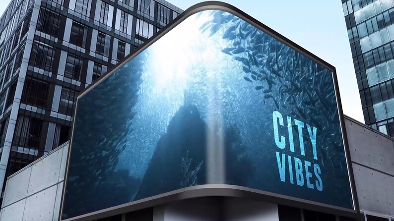 3D Billboard Mockup After Effects Video Template - Etsy
