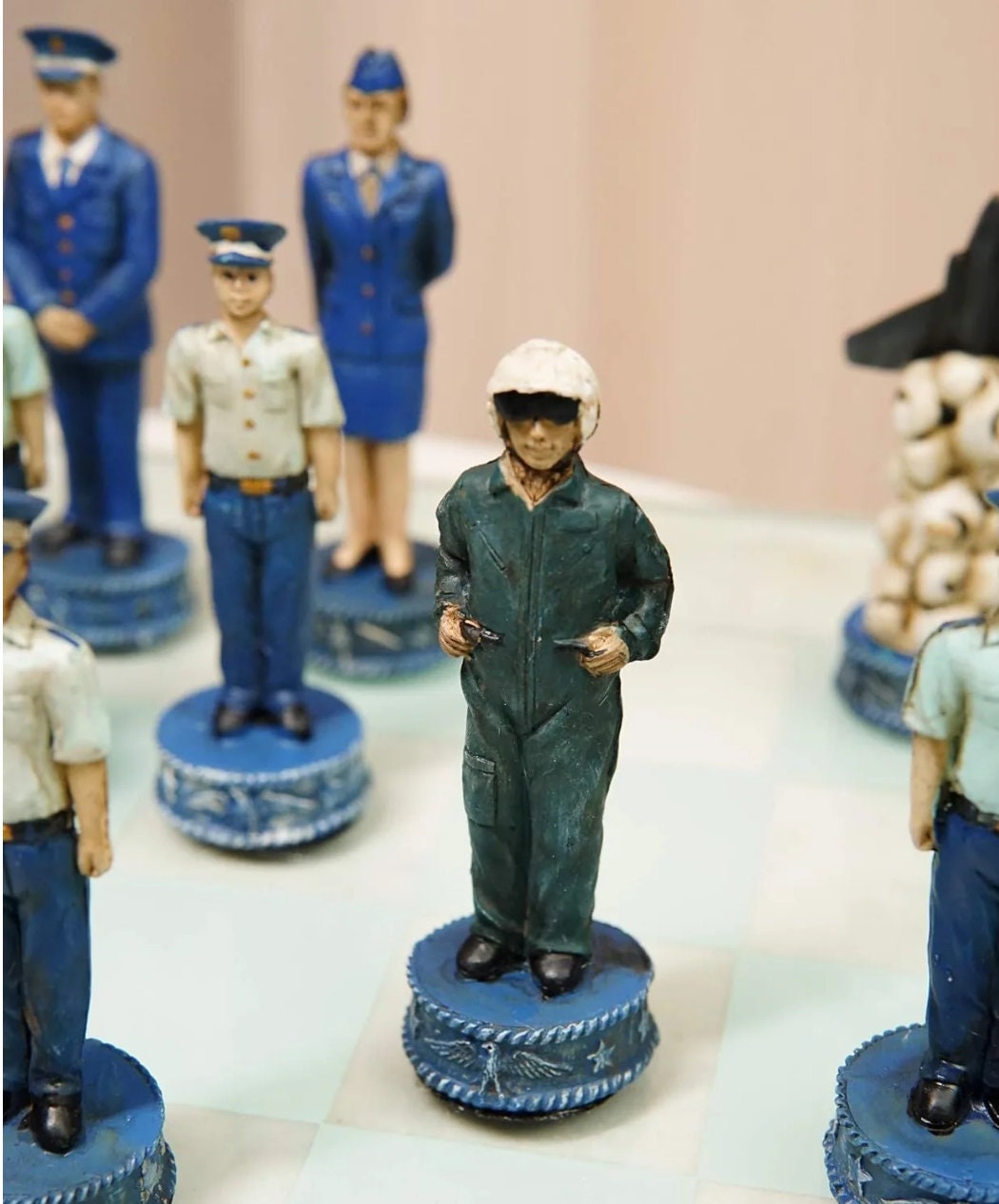 US Military Chess Set, Military Chess Set, Chees Set Decorative - Etsy