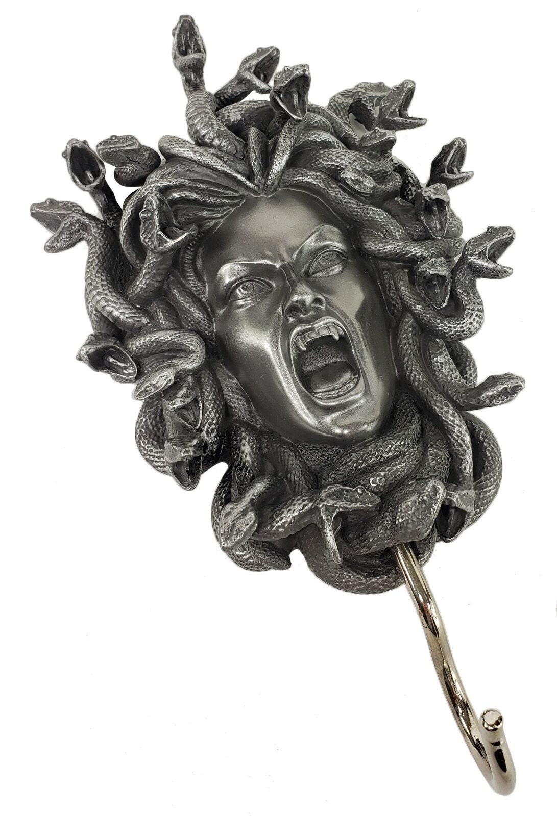 8 Medusa Head of Snakes Gothic Wall Plaque With Hook - Etsy