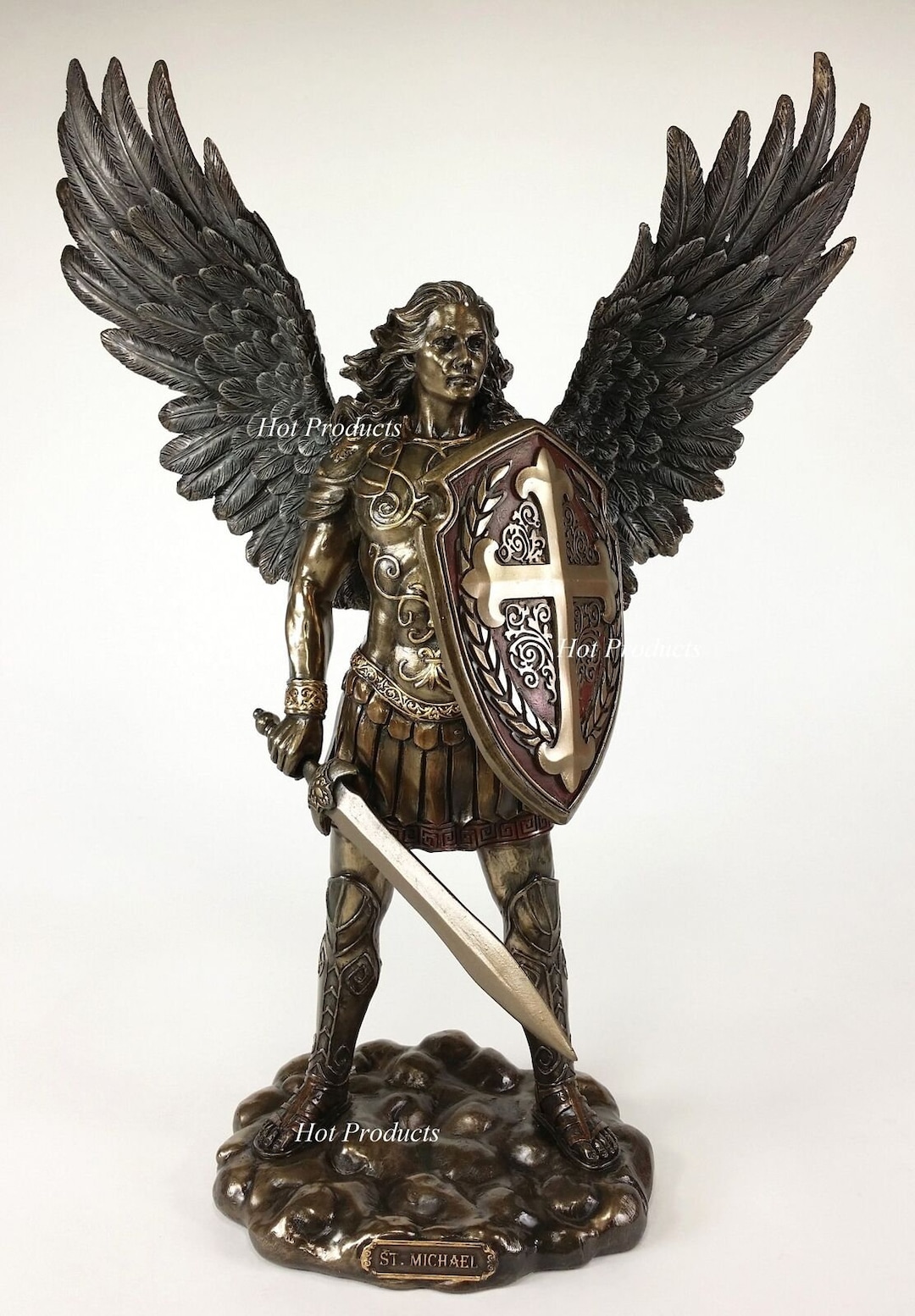 14 Saint Michael ARCHANGEL W Sword & Battle Shield - Etsy