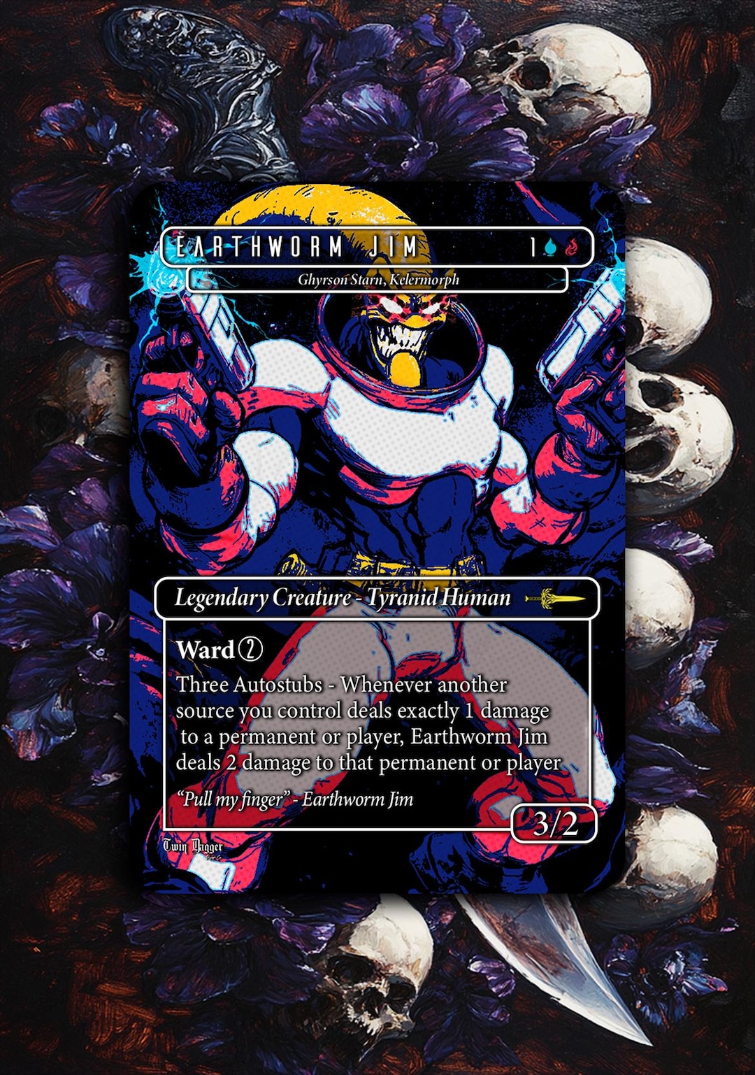 Ghyrson Starn, Kellermorph Earthworm Jim Proxy - FOIL - Etsy