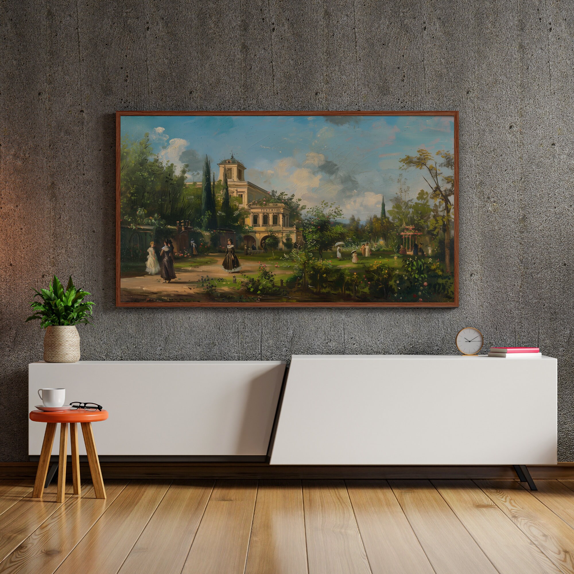 Frame TV Art Set of 36 - Vintage 1800's | Vintage Inspired Home Décor ...