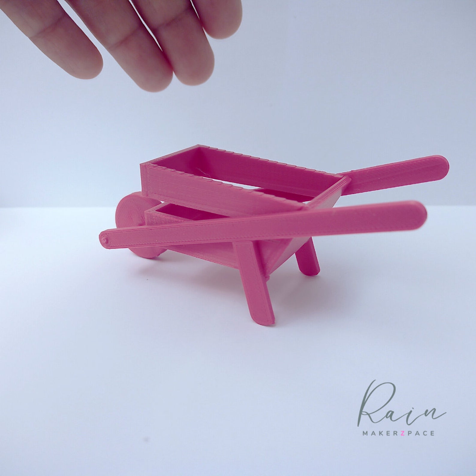 Wheelbarrow Miniature for Dollhouse Miniature Wheelbarrow - Etsy