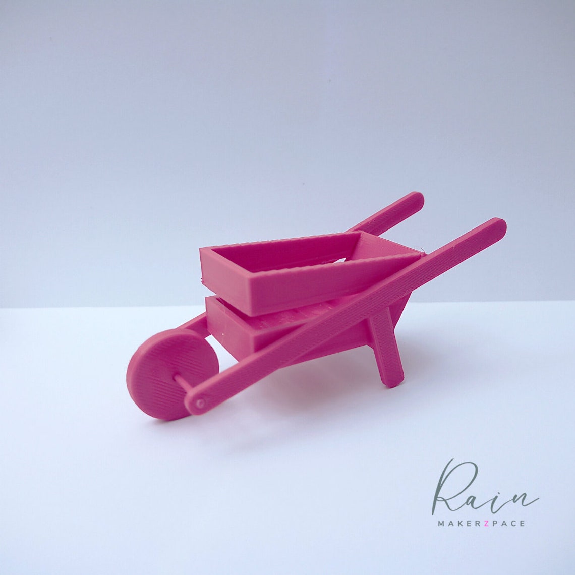 Wheelbarrow Miniature for Dollhouse Miniature Wheelbarrow - Etsy