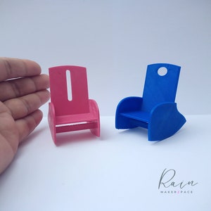 Child's Rocker, Miniature for Dollhouse - 2 Designs, Miniature ...