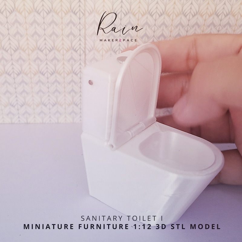 Miniature Toilet - Etsy