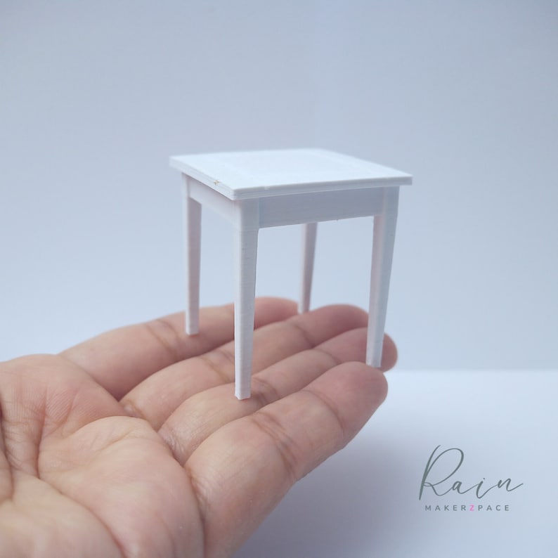 Miniature Small Table Miniature for Dollhouse Miniature - Etsy