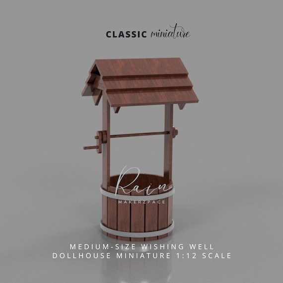 Wishing Well Miniature Furniture - Etsy