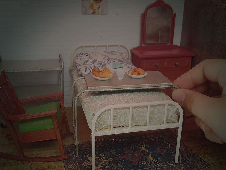 Miniature Hospital Over Bed Table | Early 1900 Hospital Room ...